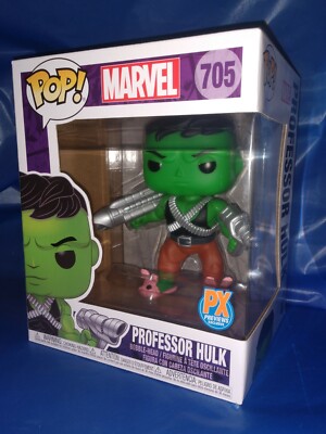 PX EXCLUSIVE PROFESSOR HULK 6 INCH FUNKO POP VINYL FIGURE NEW IN STOCK ...