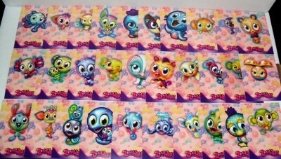 ZOOBLES SPRING TO LIFE FUN PACKS SET OF (30) STICKER CARDS GREAT TO ...