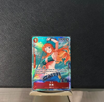 ONE PIECE Card Game Chinese Nami Alt Art Romance Dawn NM OP01-016 R | eBay