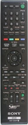 Genuine Sony RMT-D258p Remote Control For RDR-DC100/DC200/DC205/DC305 ...