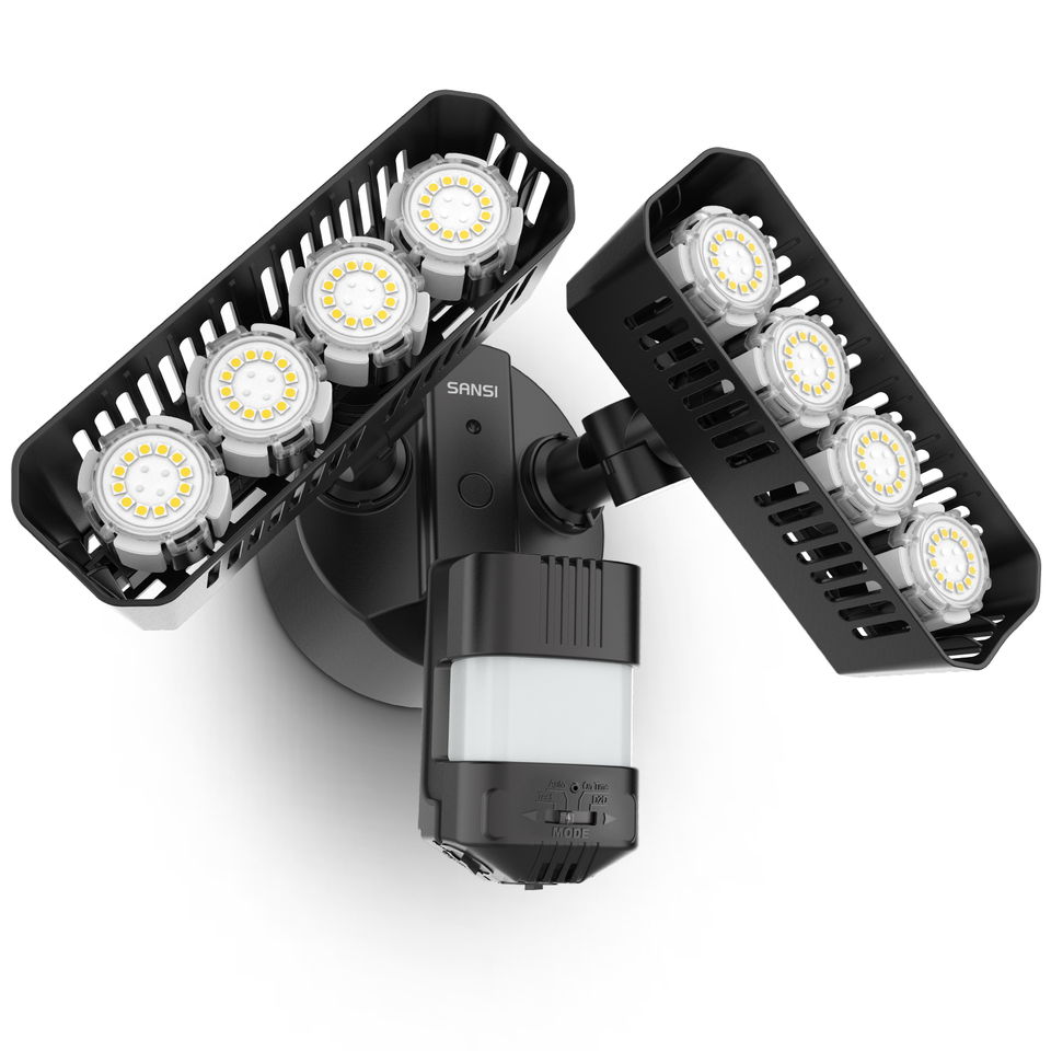 SANSI 38W 5000LM LED Security Light Motion Sensor Dusk to Dawn ...