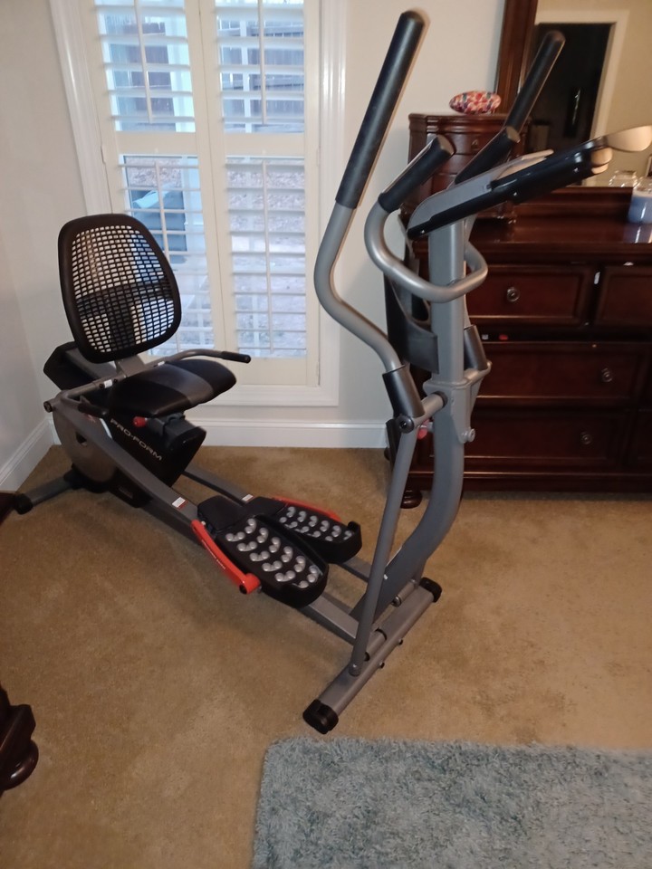 ProForm Hybrid 2 in 1 Trainer Pro Elliptical & Exercise Bike - ONLY $99 ...