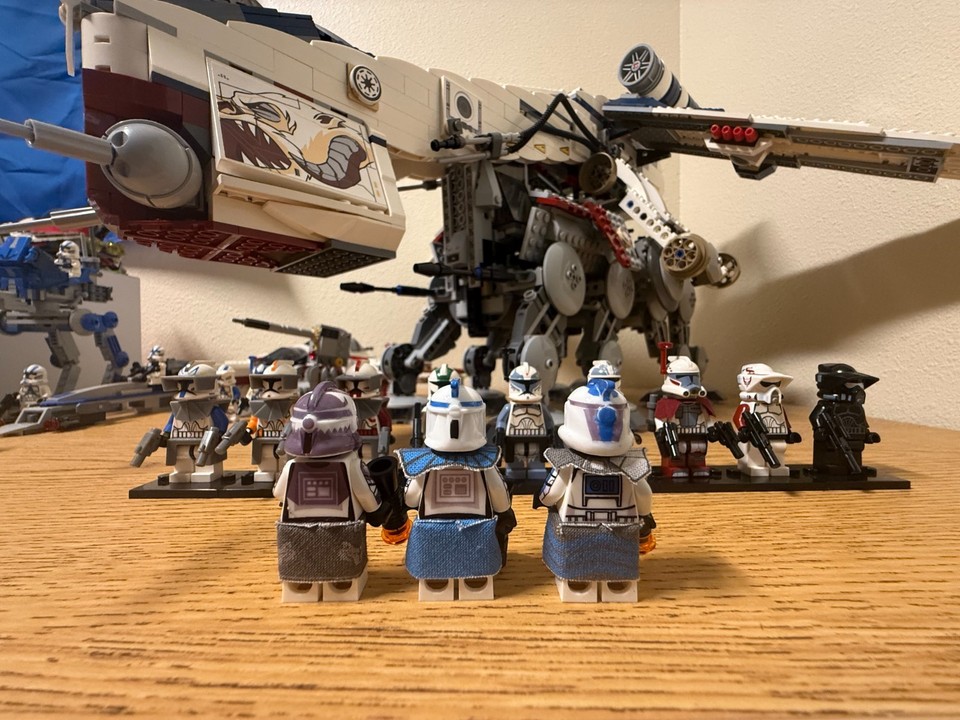CUSTOM Lego SW Classic P1 ARC Trooper Alpha, P1 ARC Trooper Fives, and ...