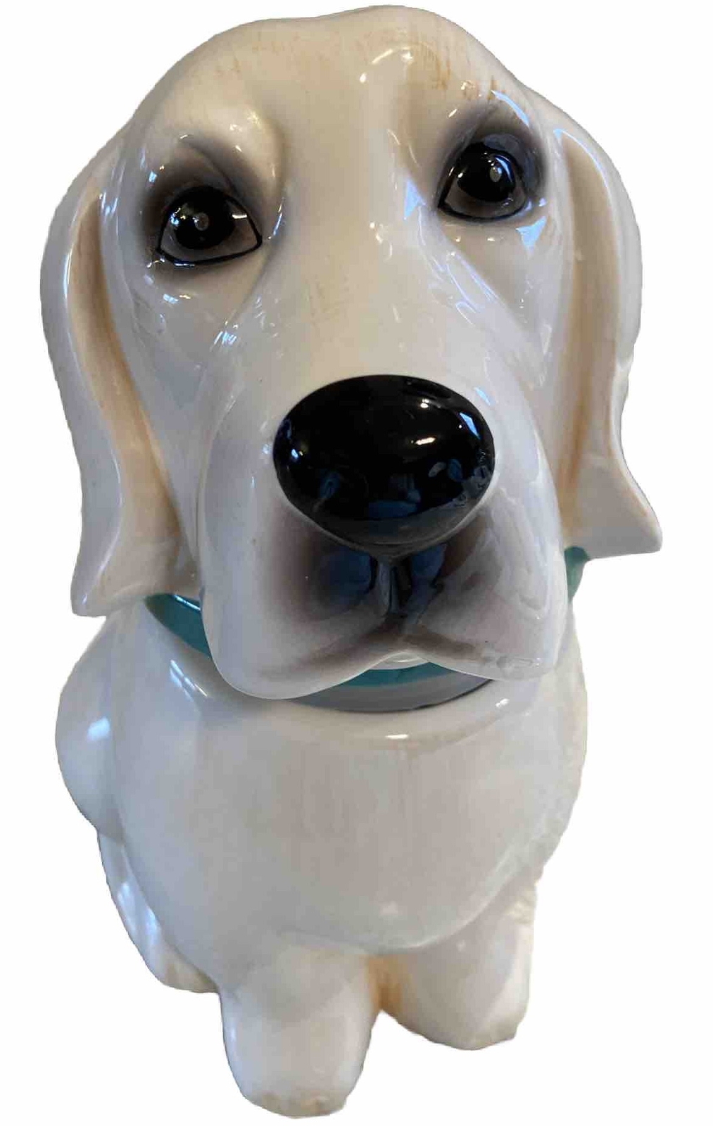 Pioneer Woman Earthenware Lab Labrador Retriever Dog Lucy Cookie Jar ...