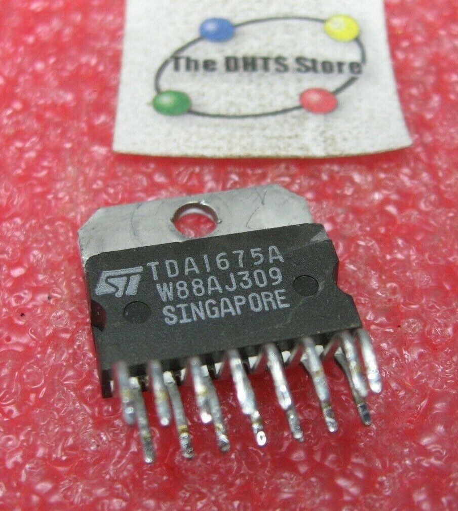 TDA1675A ST Micro Vertical Deflection IC - Used Pull Qty 1 | eBay