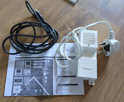 Televes Model 8130 1 Way TV Signal Booster Aerial Distribution ...