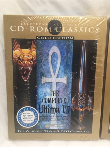 Complete Ultima VII CD-ROM Classics: Gold Edition (PC, 1996) for sale ...