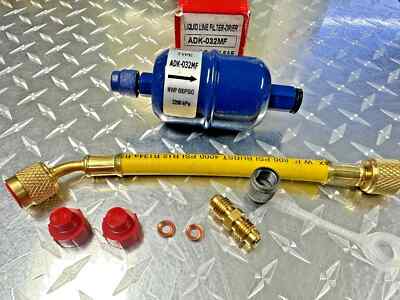 UNIVERSAL Refrigerant Recovery, INLET PRE-FILTER KIT, ALL-IN-ONE! | eBay