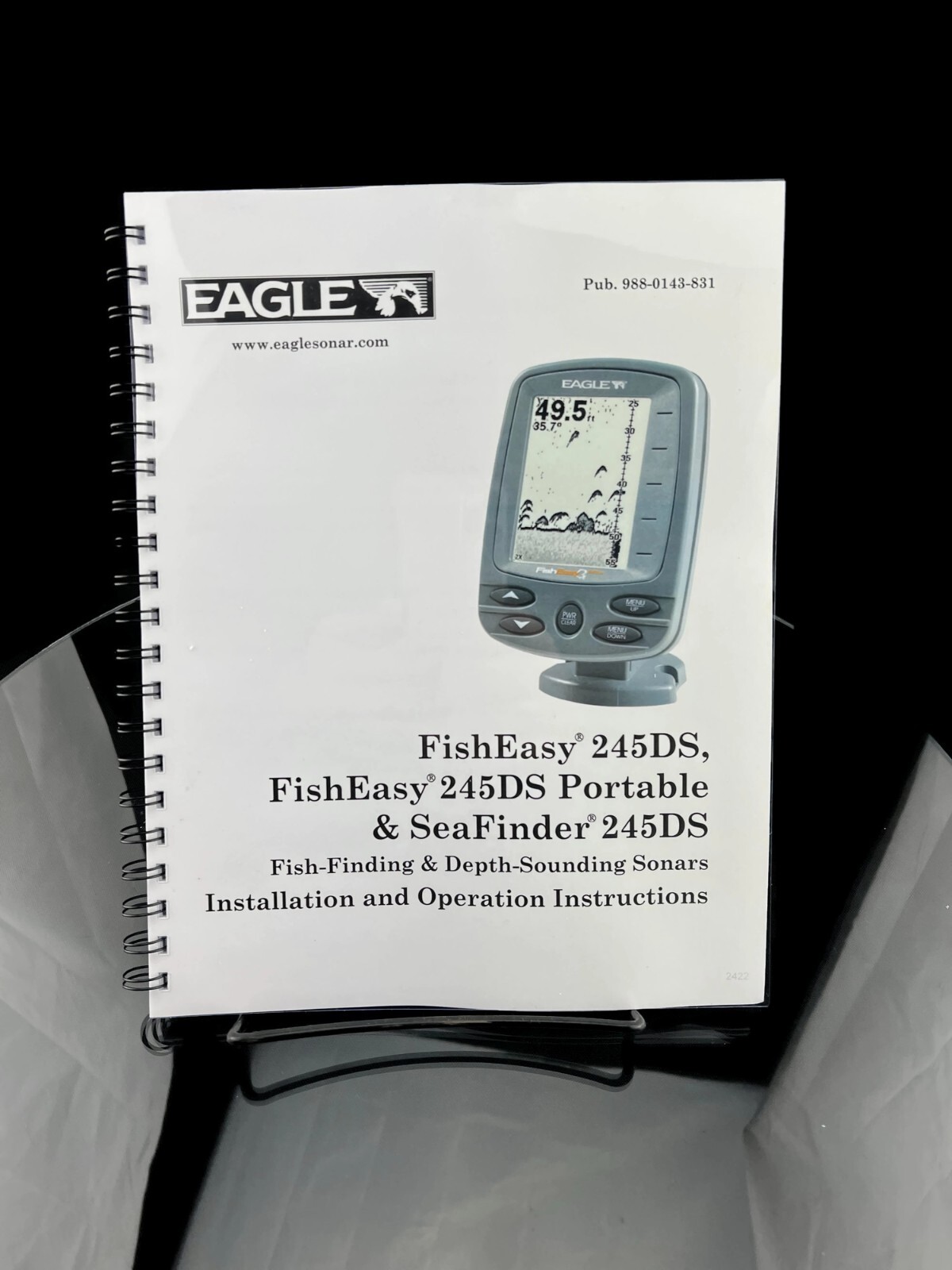 Eagle Fish Easy Sea Finder 245 DS Operator Manual User Guide ...