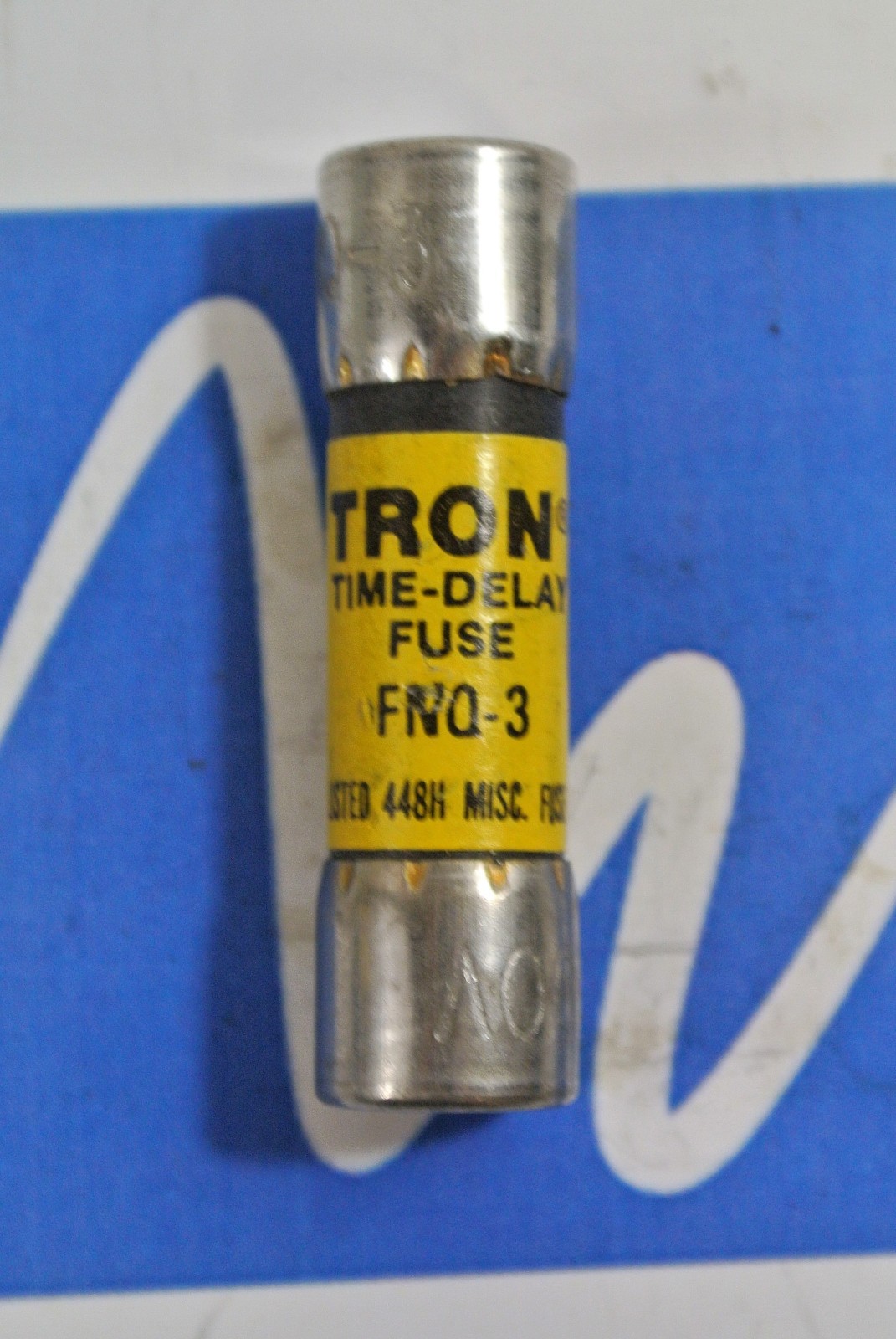 BUSSMAN TRON FUSE FNQ-3 3 Amp 500 Volt Time Delay Fuse Lot Of 3 Varying ...