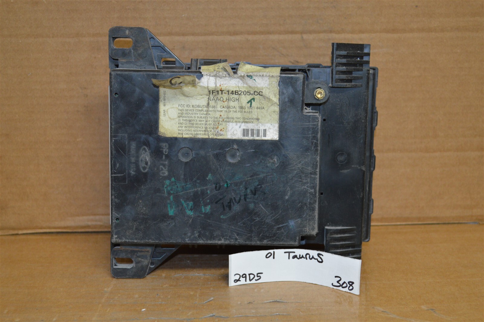 for+2001+Ford+Taurus+Multifunction+Gem+Module+1f1t+14b205+CC+Part for ...