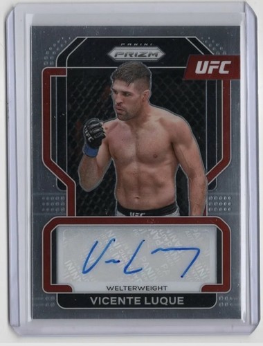 2022 Panini Prizm UFC Vicente Luque Auto Signatures 1st Autograph | eBay