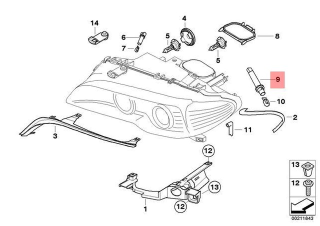 Genuine BMW E46 Cabrio Coupe Fender Liner OEM 51718224986 for sale ...