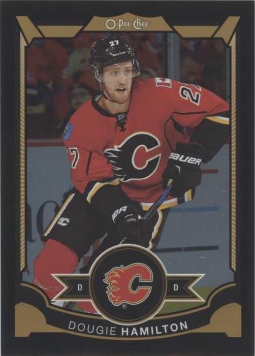2015-16 Upper Deck - O-Pee-Chee Update Dougie Hamilton #U2 Black ...
