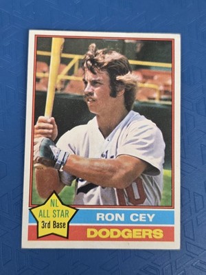 1976 Topps #370 Ron Cey Los Angeles Dodgers BASEBALL Card 8D | eBay