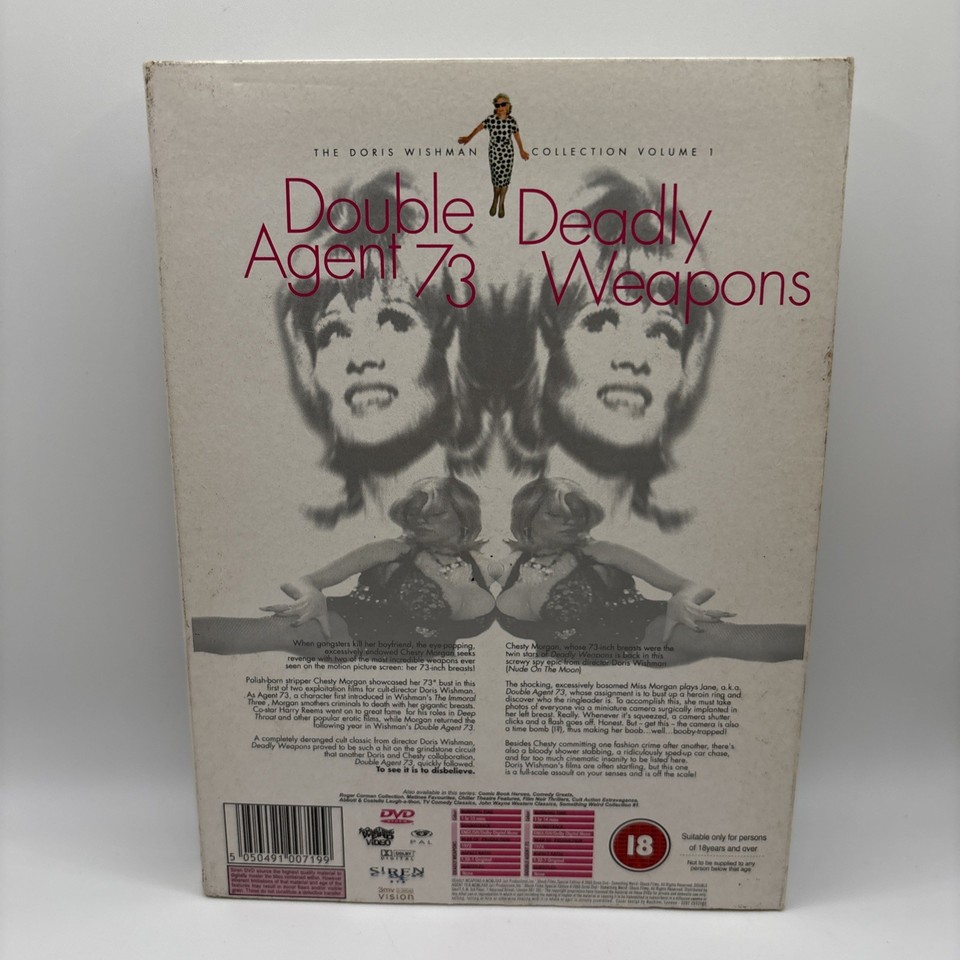 CHESTY MORGAN - Doris Wishman Collection - Deadly Weapons / Double ...