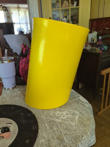 RARE Heller Enzo Mari for Danese Milano Asymmetrical Tilted Wastecan ...