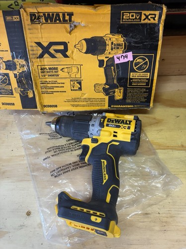 New Dewalt DCD805B 20V Max XR 1/2" 2 Speed Brushless Hammer Drill ...
