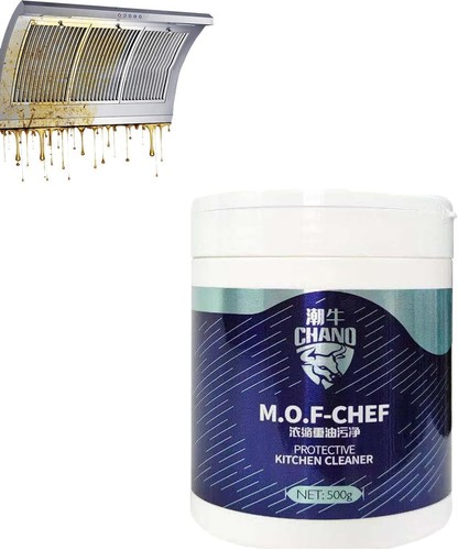 M.O.F-CHEF Protective Kitchen Cleaner, Mof Chef Cleaner Powder, Heavy ...