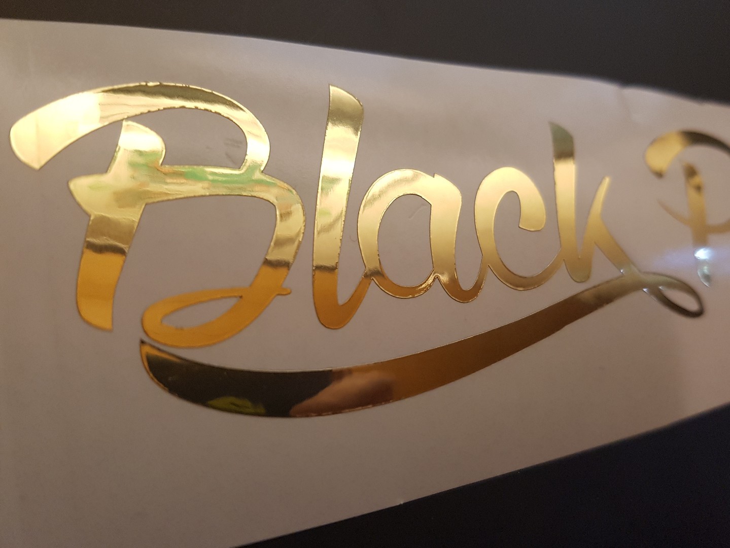 Black Pearl Aufkleber Chrom Gold Auto Style Sticker Tuning Racing JDM ...