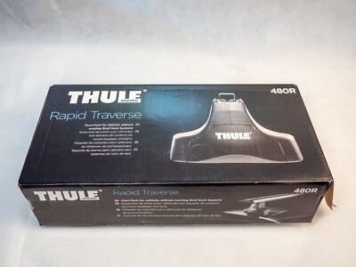 Thule 480R Rapid Traverse Foot Pack-Vehicles Without Rack 4 Pack New ...