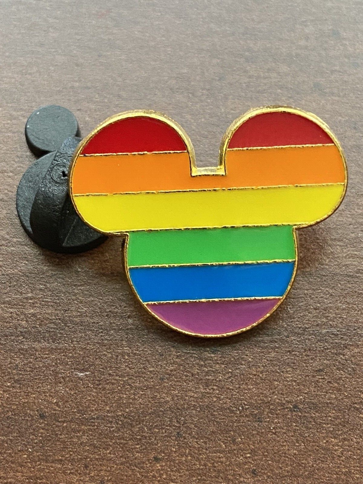 Disney Pride Rainbow LGBTQ Disney Trading Pin Mickey Mouse Head | eBay