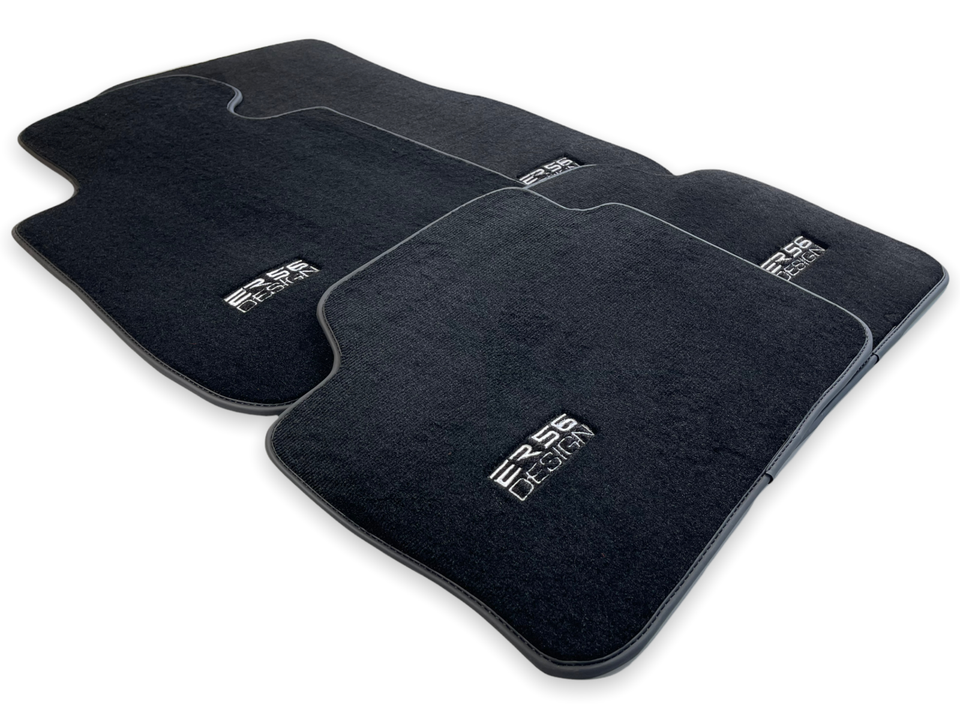 Floor Mats For BMW 1 Series E82 ER56 Design Premium Brand LHD NEW Clips ...