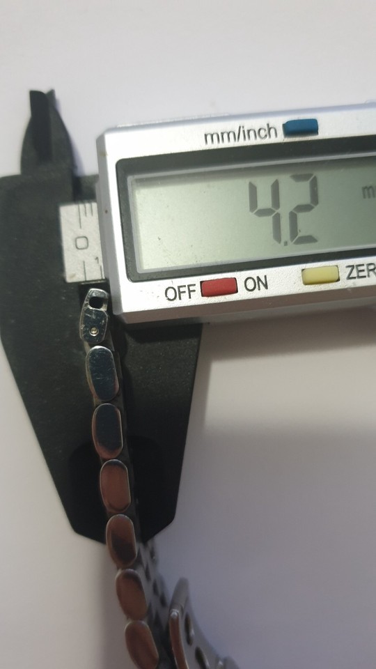 ALAIN SILBERSTEIN SHINE/MATT (2 parts and clasp) BRACELET 19 mm band ...