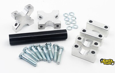 Universal snowmobile handlebar riser 2'' height for OEM 40127010 Ref ...