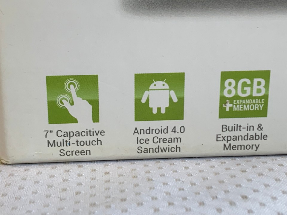 Zeki Capacitive Multi-touch Tablet 7" LCD TB782B Android 4.0 8GB ...