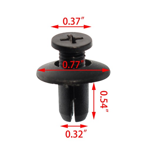 25 Universal Push Clip Retainer 86590-28000 Fit For Hyundai Santa Fe ...