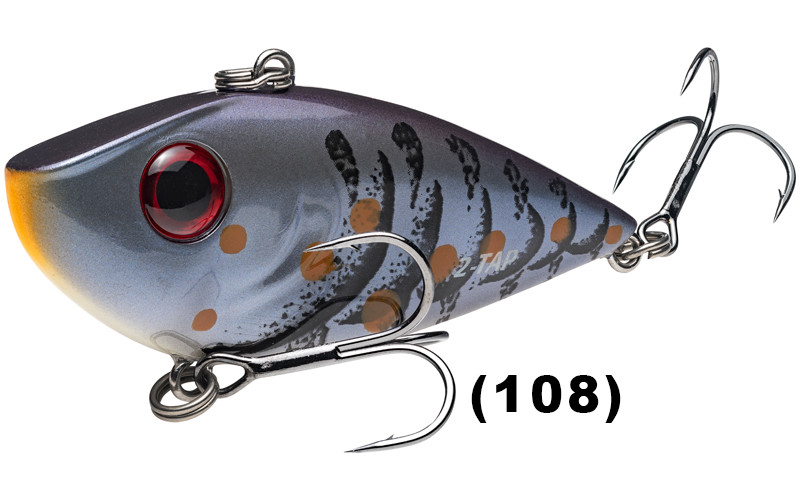 Strike King Crankbait Lipless Red Eye Shad Tungsten 2 Tap Rattle Trap ...