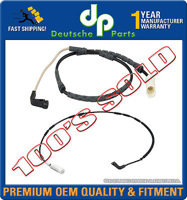 BRAKE PAD WEAR SENSORS FRONT REAR PAIR for BMW E90 E91 E92 325Xi 328Xi ...