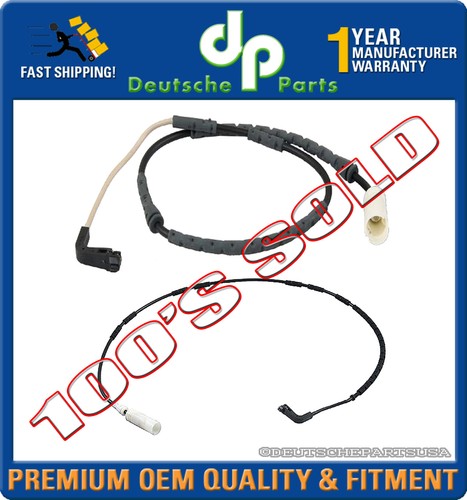 BRAKE PAD WEAR SENSORS FRONT REAR PAIR for BMW E90 E91 E92 325Xi 328Xi ...