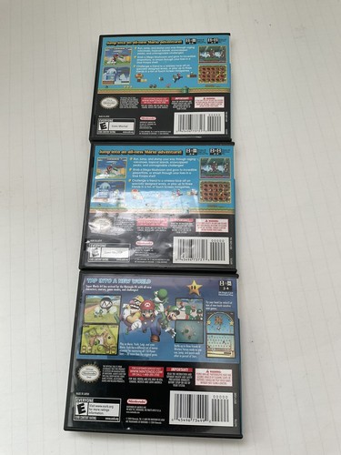 Nintendo DS super Mario game case lot | eBay