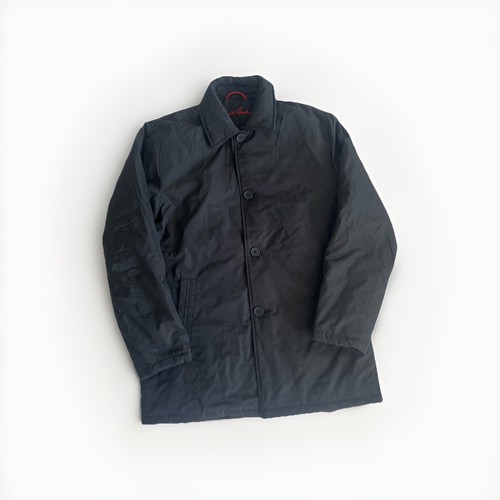 Robert Graham Lightly Padded Car Coat Black Jacket Medium | eBay