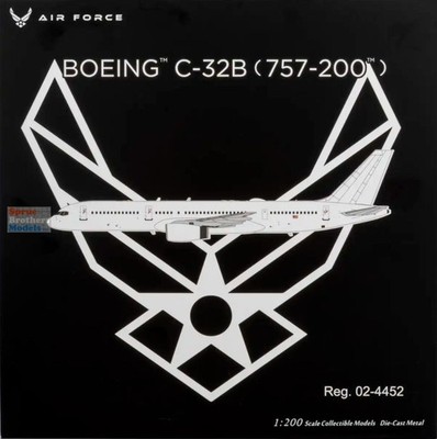 NGM42045 1:200 NG Model USAF C-32B (B757-200) Reg #02-4452 | eBay