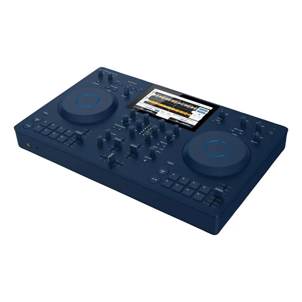Alpha Theta OMNIS-DUO Portable Battery Powered Bluetooth DJ Controller ...