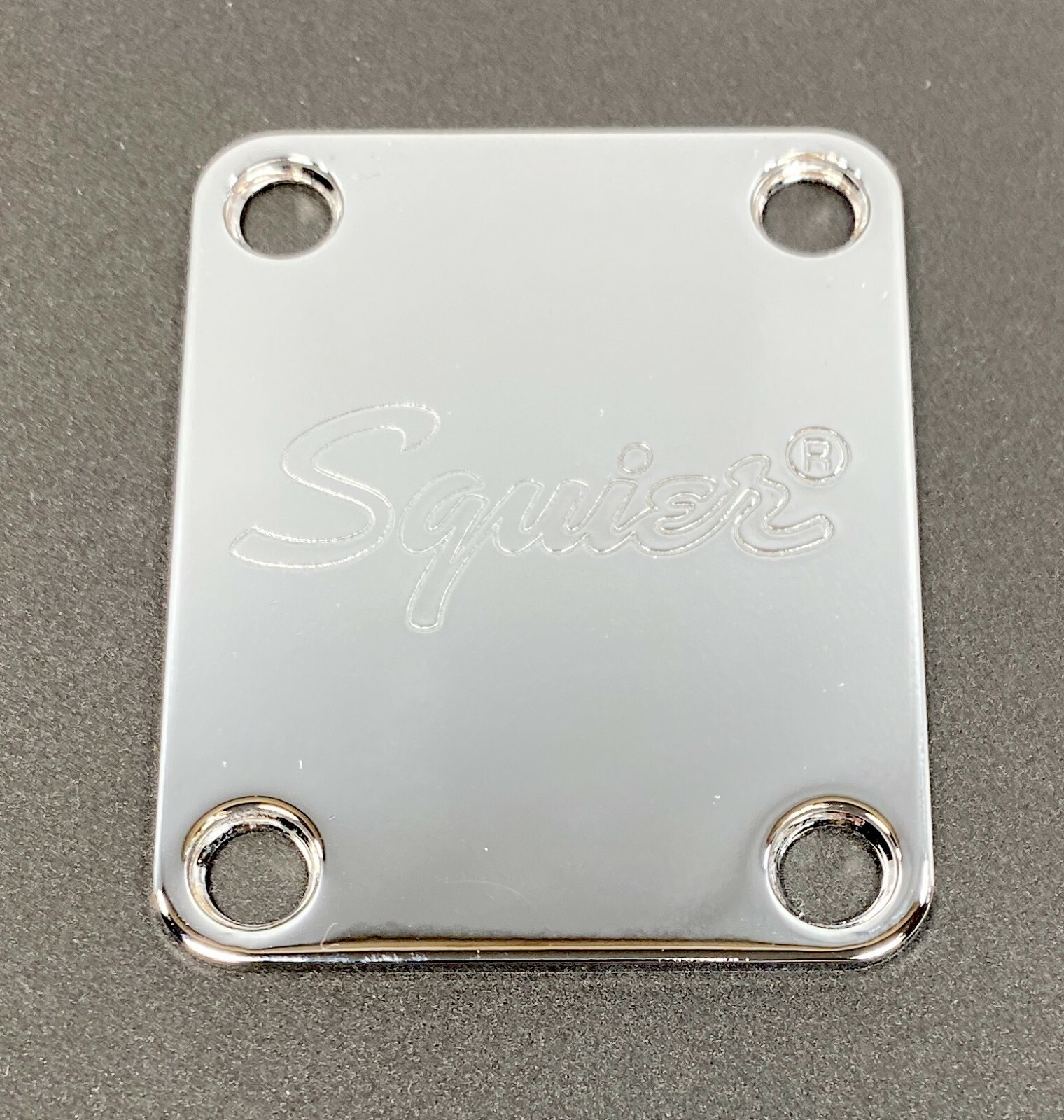 Fender Squier Strat SCRIPT NECK PLATE w/MOUNTING SCREWS Tele ...
