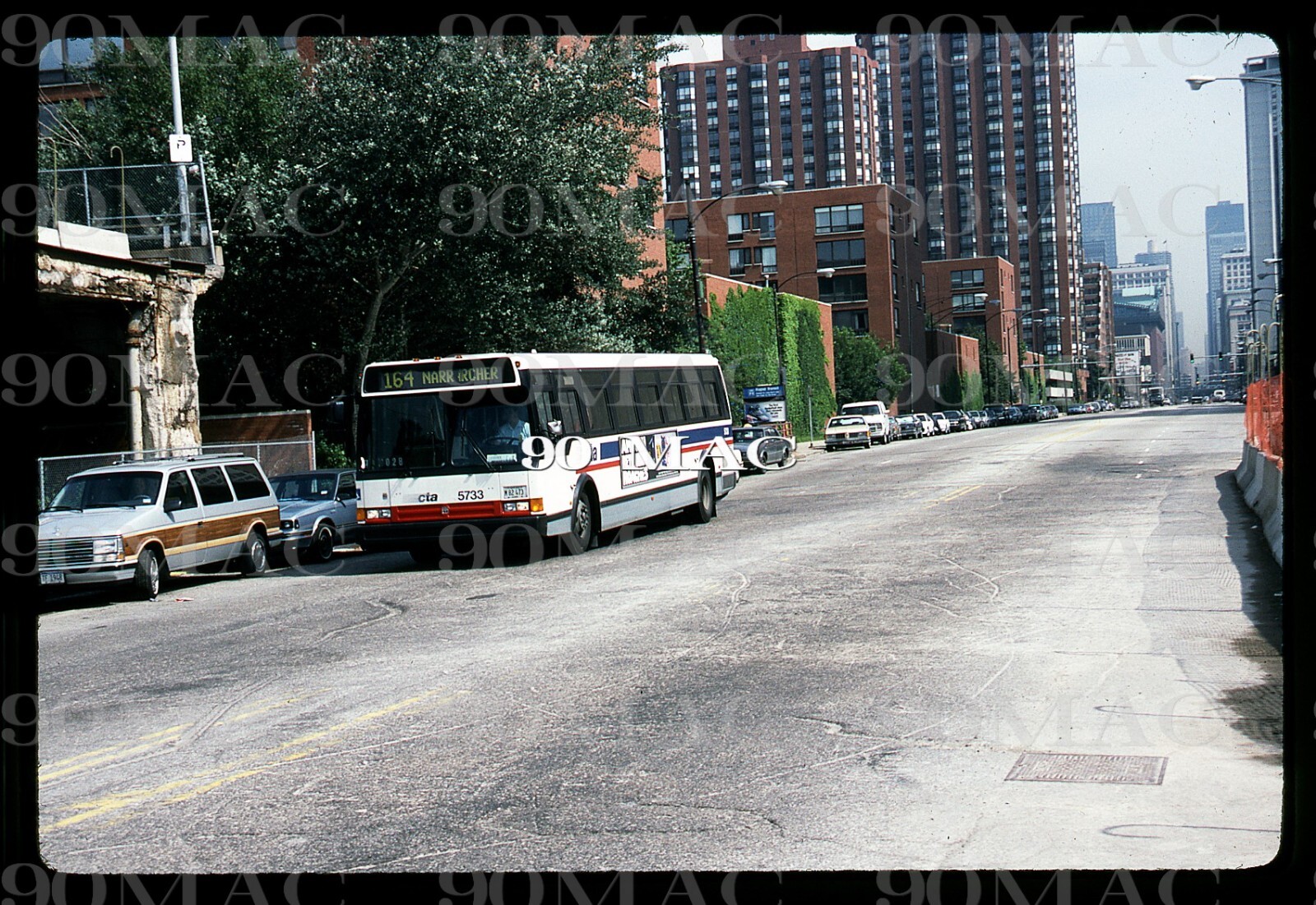 CTA. Flxible Bus #5733. Chicago (IL). Original Slide 1993. | eBay