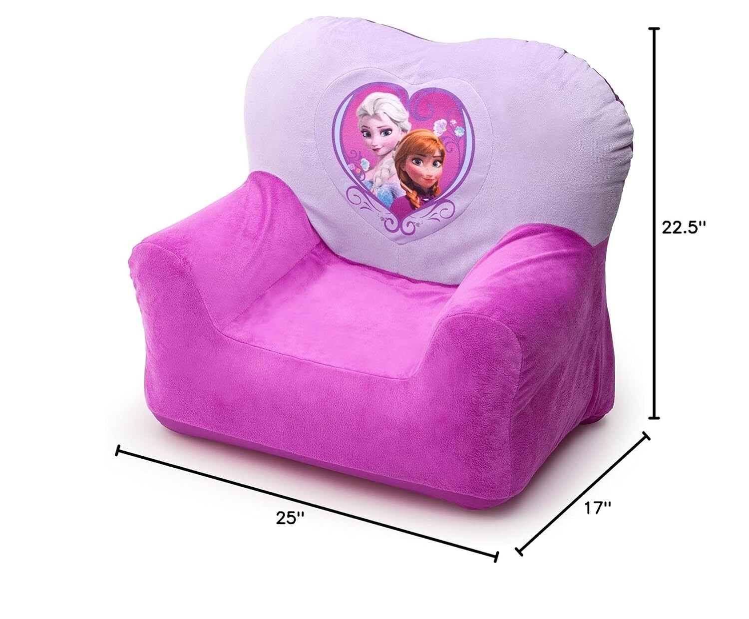 Delta Children Disney Frozen Club Chair Inflatable Seat 12 x 12 | eBay