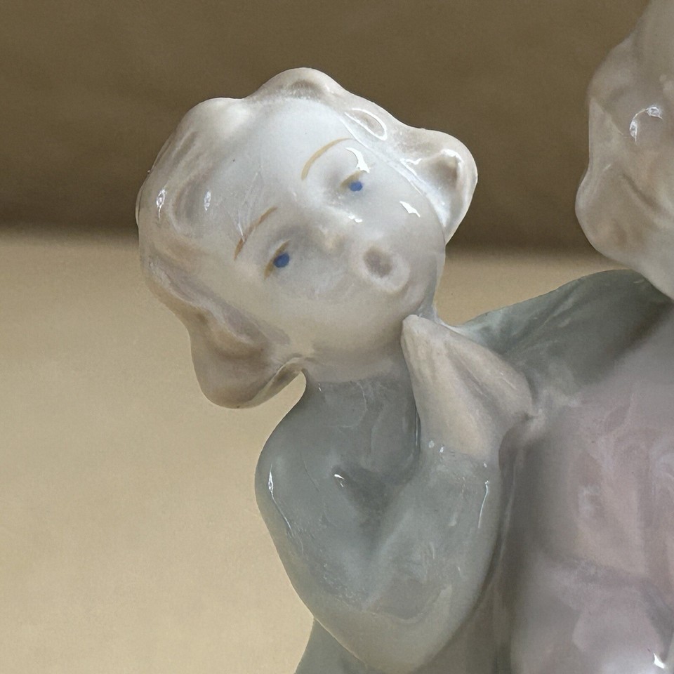 Metzler & Ortloff Porcelain Figurine 3 Girls Praying Made in Germany | eBay