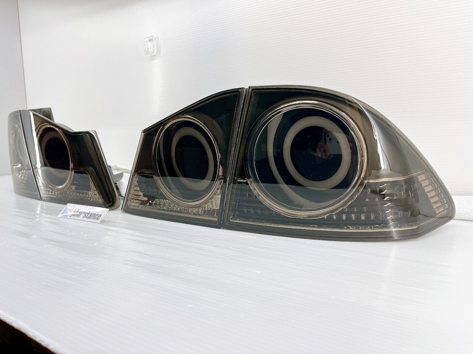 JDM Honda Civic FD1/2/3 Full LED Tail Light Smoke lens Sequential ...