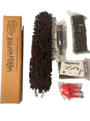 WOOLLYWORMIT, Auto & Car Wheel Detailing Brush w/ Integrated Lug Nut ...