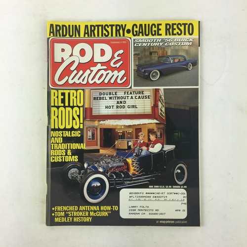 June 2000 Rod & Custom Magazine Retro Rods! Nostalgic&Traditional Rods ...
