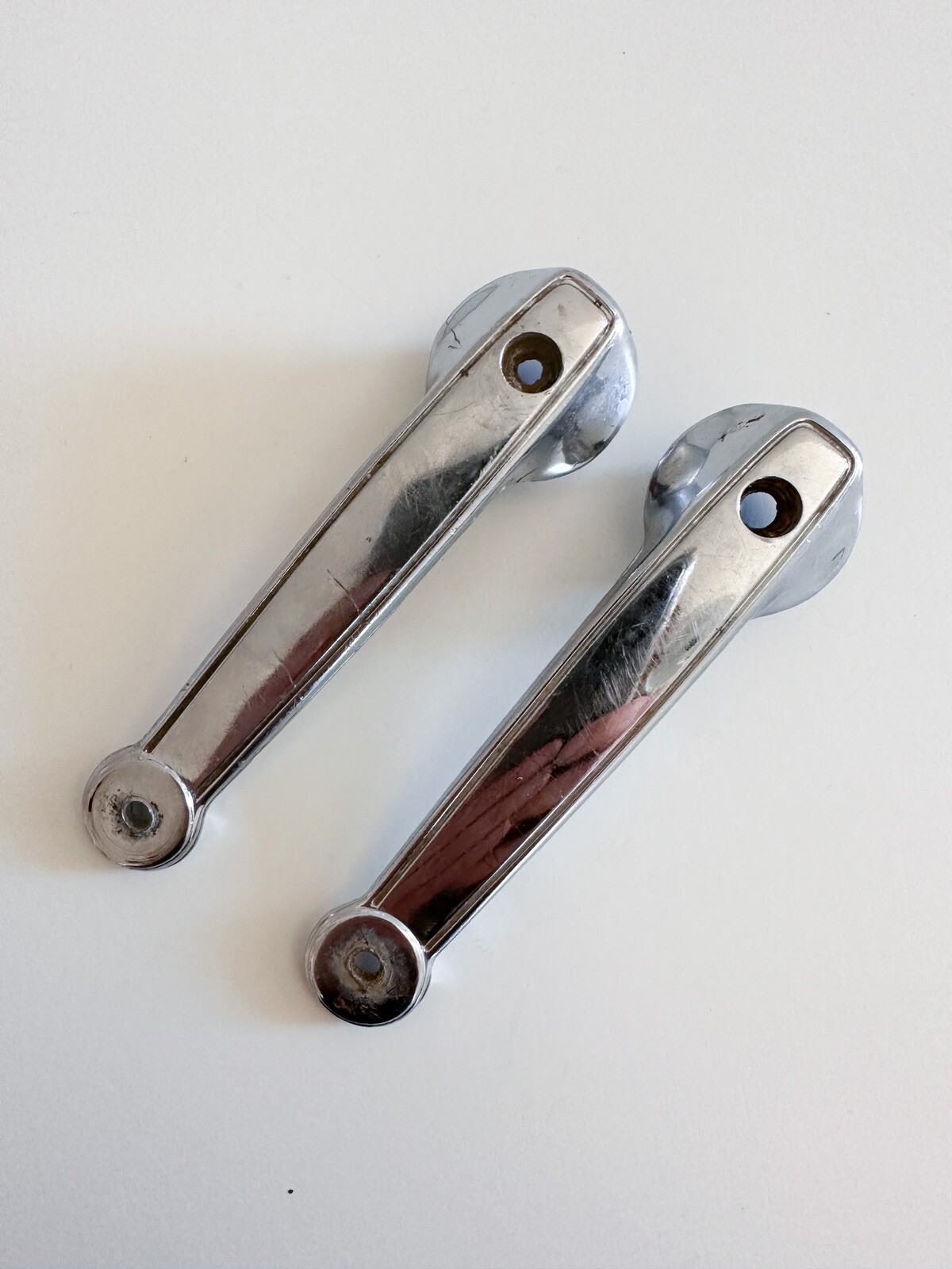 2 Vintage Car Window Crank Handle Parts | eBay