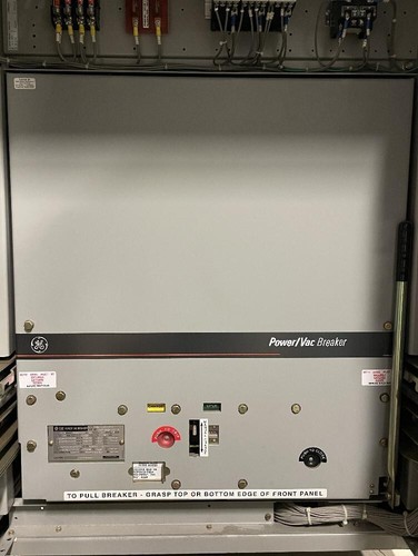 General Electric 1200 Amp Power-Vac Circuit Breaker VB1 4.16-350-3 EO ...