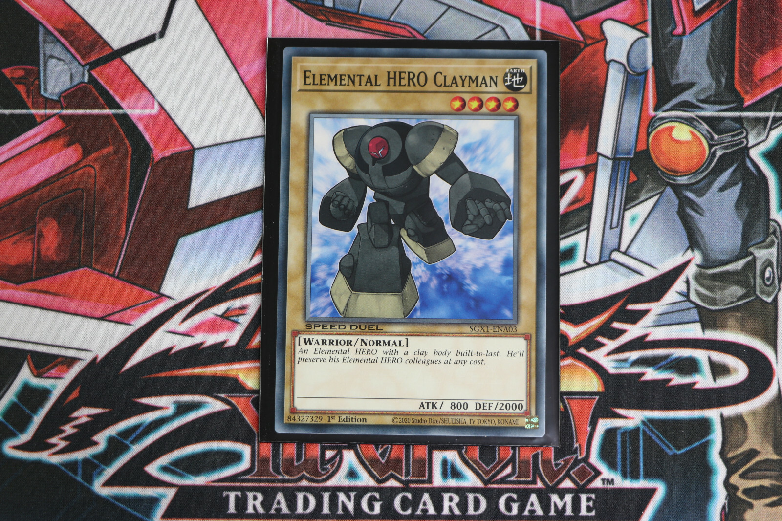 Elemental Hero Clayman Card