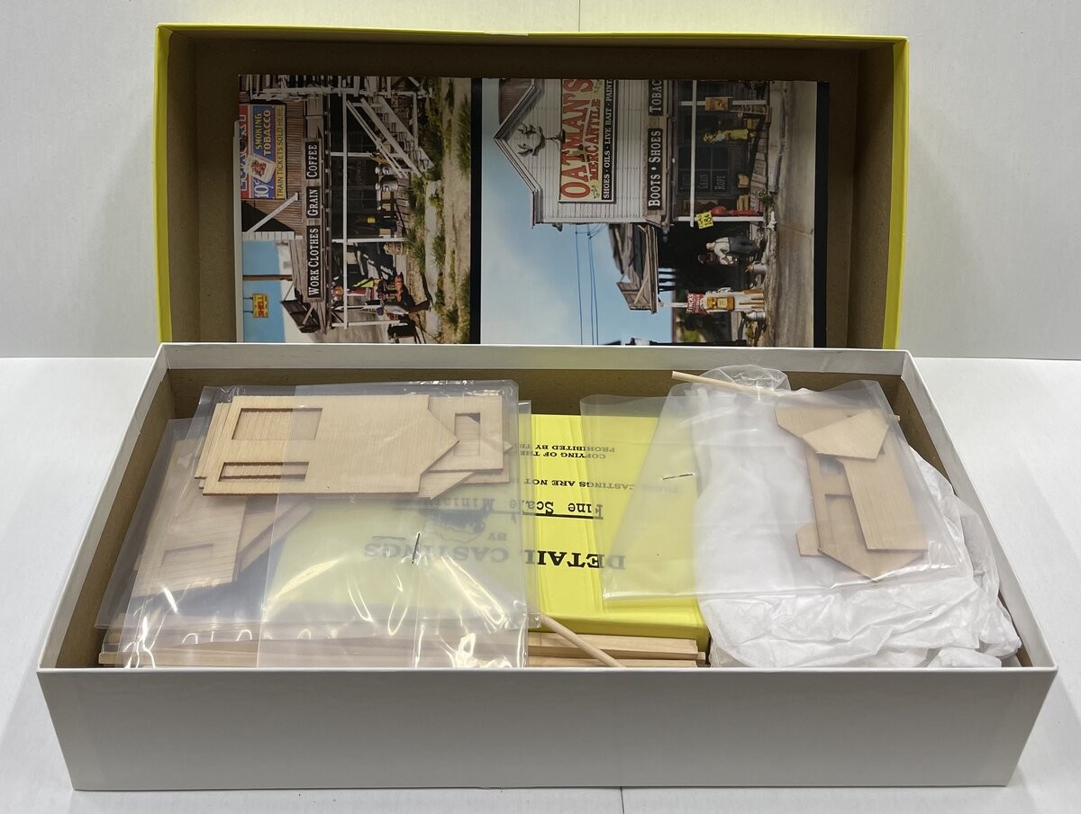 Fine Scale Miniatures 12 HO Scale Oatman's Mercantile Laser-Cut ...