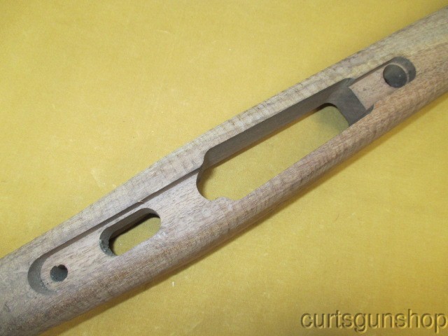 Mauser 98 Unfinished Semi Inletted Walnut Rifle Stock with Rollover ...